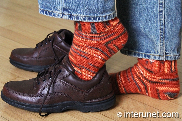 Crochet socks - easy to follow stitch | interunet
